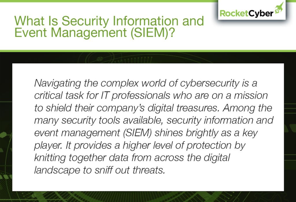 What Is Security Information and Event Management (SIEM)? – ServIT